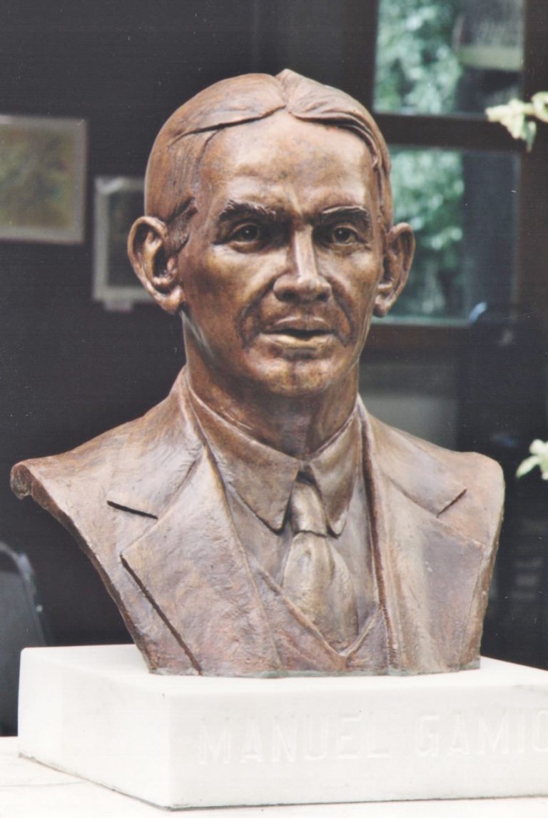 Manuel Gamio 1912 Bronce Sergio Peraza Artista Escultor - Sergio Peraza ...