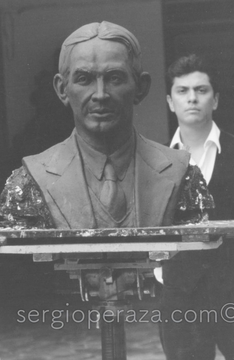 Busto Manuel Gamio - Azcapotzalco 1999 - Sergio Peraza | Arte Escultórico