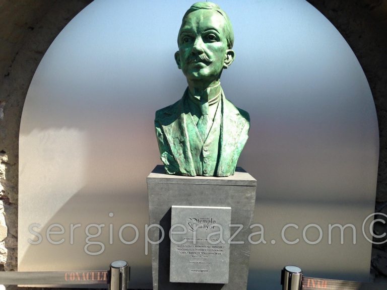 Manuel Gamio. Arqueólogo. Museo de Templo Mayor CDMX 2014 - Sergio ...