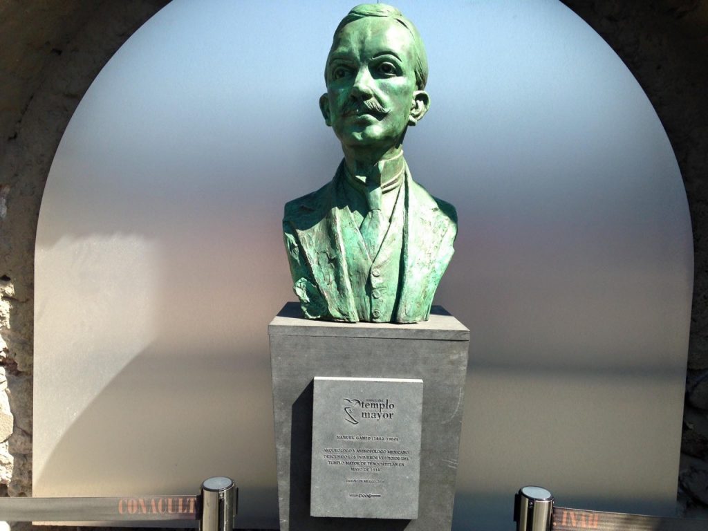 Manuel Gamio En 1914 Museo Del Templo Mayor Inah Sergio Peraza Artista ...